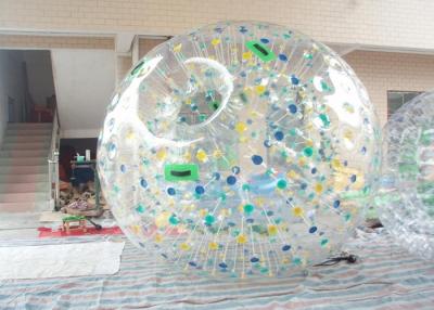China Kids / Adults Inflatable Zorb Ball Custom Colorful PVC / TPU With Harness for sale