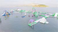 China Outdoor Infaltable Floating Sea Water Park Games Obstacle Course for sale