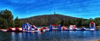 China Lake Infaltable Water Park Obstacle Course Floating Playground for sale