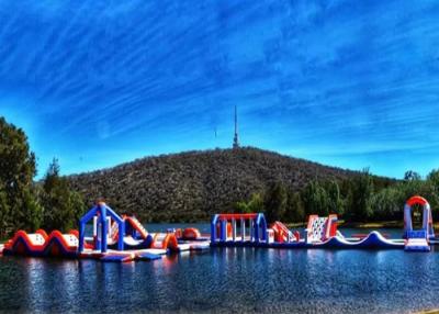 China Lake Infaltable Water Park Obstacle Course Floating Playground for sale