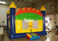 China Kids Customized Inflatable Bouncy Castle Plato PVC Tarpaulin For Playground for sale