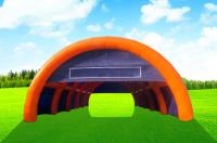 China Large Arch Shaped Inflatable Event Marquee Tent With Tunnel Entrance for sale