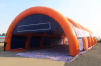 China Large Arch Shaped Inflatable Event Marquee Tent With Tunnel Entrance for sale