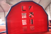 China Large Red Inflatable Dome Event Tent With Window For Commercial for sale