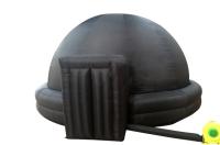 China Astronomy Black Inflatable Bubble Dome Event Tent For Commercial for sale