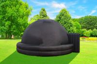 China Astronomy Black Inflatable Bubble Dome Event Tent For Commercial for sale