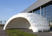China Giant White Inflatable Dome Structure Event Tent For Commercial for sale