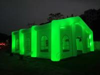 China Large LED Inflatable Tent For Wedding Event Custom Camping Tents for sale