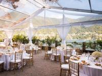 China Customized Large Clear Inflatable 1500 People Tent For Wedding Events for sale