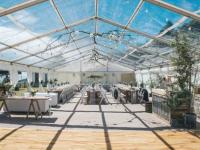 China Customized Large Clear Inflatable 1500 People Tent For Wedding Events for sale