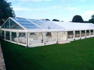 China Customized Large Clear Inflatable 1500 People Tent For Wedding Events for sale