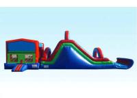 China Big And Bright Inflatable Obstacle Course Challenge Eco Friendly for sale