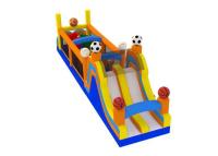 China Funny Sports Inflatable Obstacle Course Race Full Digital Printing for sale