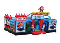China Inflatable Obstacle Course Race Double Stitching For Outdoor Activities for sale