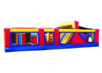 China Kindergarten Baby Inflatable Obstacle Courses Bouncer Digital Printing for sale