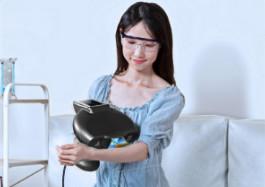 China XECL 308nm Laser Therapy For Vitiligo Excimer Psoriasis Black for sale