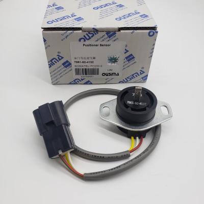 China 7861-92-4132 Excavator Potentioner Sensor For Komatsu PC200-6  PC220-6 for sale