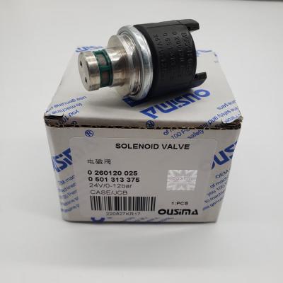 China 24V 0-12 Bar Solenoid Valve 0260120 025  0501 313 375 For JCB for sale
