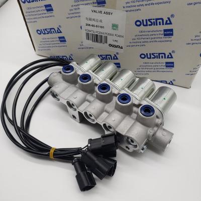 China 206-60-51101 Excavator Solenoid Valve 206 60 51101 For KOMATSU PC200-6 PC300-6 PC400-6 for sale