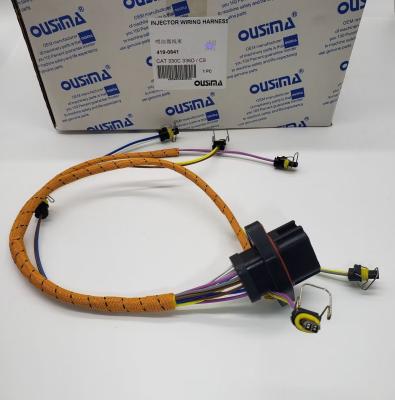 China 419-0841 4190841 Fuel Injector Wiring Harness For  330C 330D 336D C9 for sale