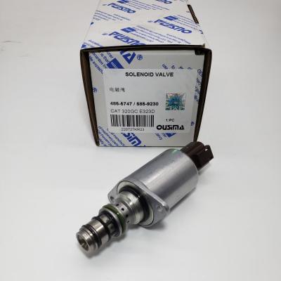China 485-5747 585-9230 Excavator Solenoid Valve For  320GC E323D 320C 315 317 320 326 for sale
