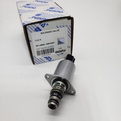 China 491-0908 585-9231 Excavator Solenoid Valve For  320GC 323GC 336GC for sale