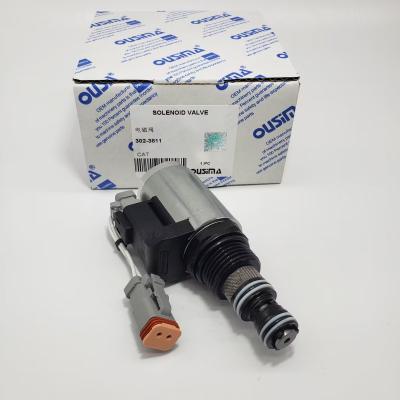 China 302-3811 3023811 Solenoid Valve Assy For  844H 854G D11 D11T D11R 24H 980G 990H for sale