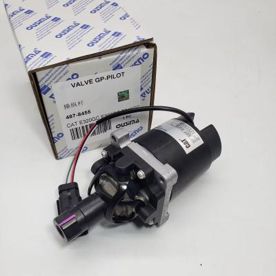 China Control Valve Joystick Pilot Valve 487-8455 For  E320GC E323GC E345GC for sale