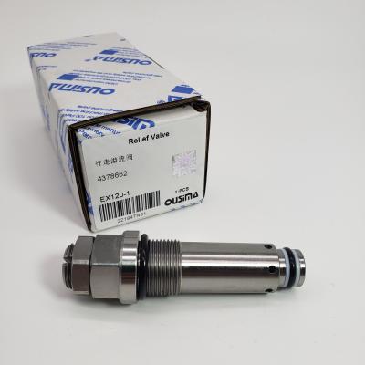 China 4378662 Travel Relief Valve For Excavator HITACHI EX120-1 for sale