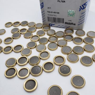 China 702-21-53120 Excavator Accessory Oil Filter For KOMATSU PC220 PC290 PC350 PC400 for sale