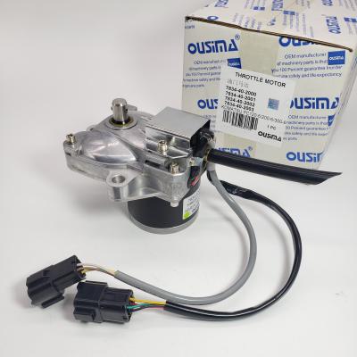 China 7834-40-2000 Excavator Throttle Motor 7834-40-2001 7834-40-2002 7834-40-2003 For KOMATSU PC120-6 PC200-6 PC300-6 for sale