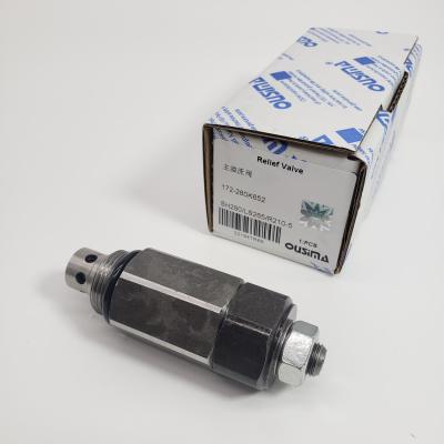 China 172-280K652 Relief Valve Assy For SH280 HD700-5 R200-3/5 R210-5 SH280 R290-3 R300-3/5 SH265 for sale
