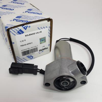 China 702-21-07311 Excavator Solenoid Valve For KOMATSU PC130 PC210 PC360 PC450 for sale