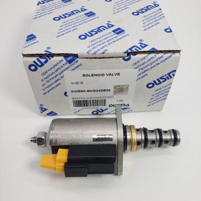 China KWE5K-50/G24DB30 Excavator Solenoid Valve For Excavator LIUGONG SANY XCMG for sale