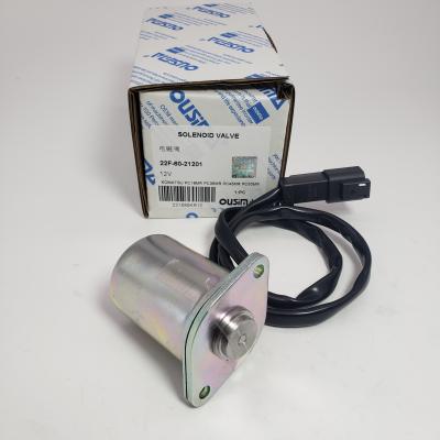 China 22F-60-21201 12V Rotary Solenoid Valve For KOMATSU PC18MR PC35MR PC40MR PC55MR for sale