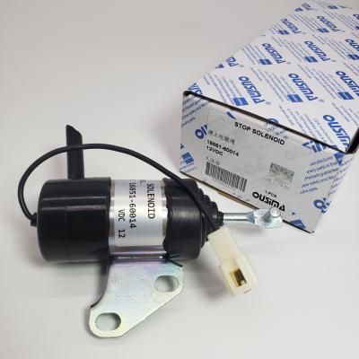 China 16851-60014 Fuel Shutoff Solenoid Valve For Kubota B7410D BX1500D BX1800D BX1830D for sale