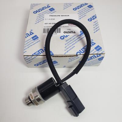China 421-43-32911 4214332911 Pressure Sensor For KOMATSU HD465 HD605 WA380 WA400 for sale
