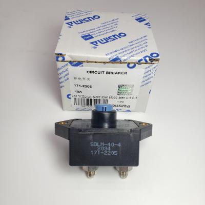 China 171-2205 1712205 40A Circuit Breaker For CAT 312D2 GC 3406E 924K 950GC 988H C15 for sale