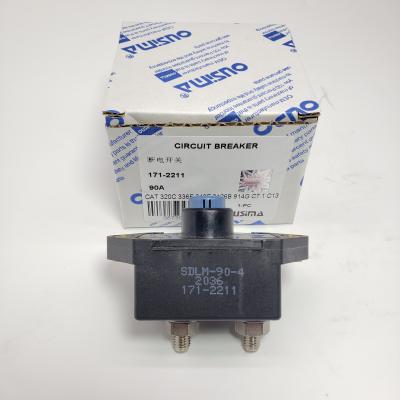 China 171-2211 1712211 90A Circuit Breaker For CAT 320C 320D GC 336E 349E C7.1 C9.3 for sale