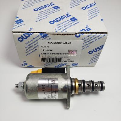 China 121-1491 KWE5K-50/G24DB30/CT Solenoid Valve For CAT 320C 325D 330C 349D for sale