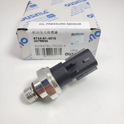 China Pressure Sensor 6744-81-4010 4076930 For Komatsu PC200 PC300 PC390 WA200 WA320 for sale