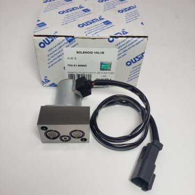 China Solenoid Valve 702-21-60900 For KOMATSU PC200 PC300 PC390 PC490 for sale