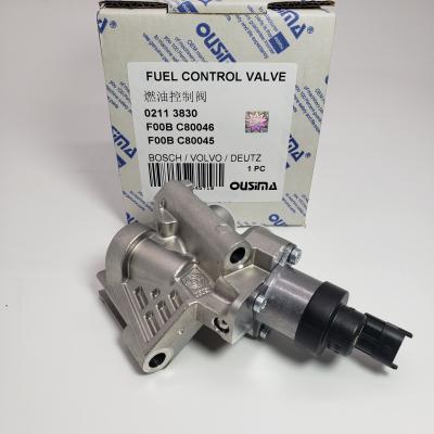 China Fuel Control Valve 0211 3830 F00B C80046 F00B C80045 for sale