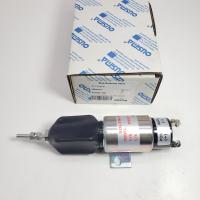 China Fuel Shutdown Solenoid Valve 3864274 XKDE01455 For Hyundai R140W7 R200W7 R140LC9S for sale