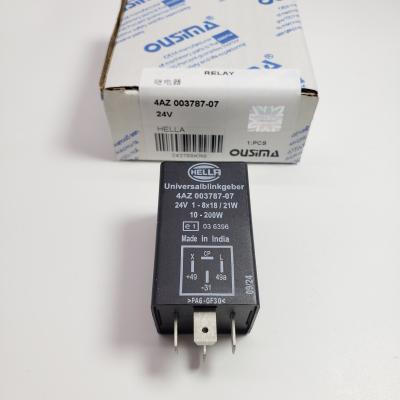 China Electronic Part Flasher Relay 003787-07 24V 4 Pin For HELLA for sale