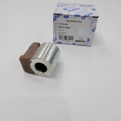 China Solenoid Valve Coils ZGAW-00008 12 VDC For Hyundai R210LC-7H R225-7 R320LC-97 R210W-9 for sale
