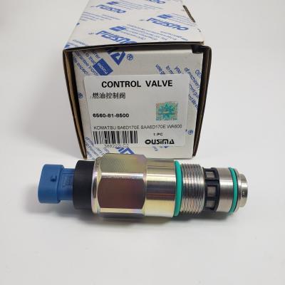 China Fuel Control Valve Actuator Assy 6560-81-8500 For KOMATSU SAA6D170E-3A SAA6D170E-3B-8 for sale
