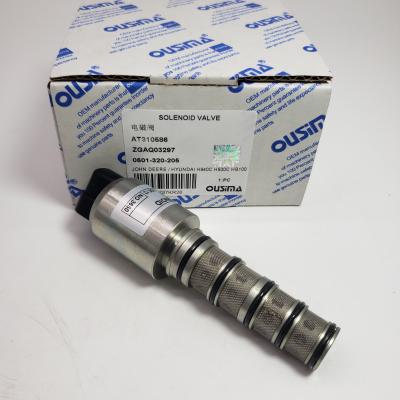 China Solenoid Valve AT310586 ZGAQ03297 0501-320-205 For  310SK 210K 410K for sale