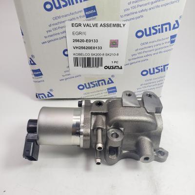 China Engine Part EGR Valve 25620-E0133 VH25620E0133 For KOBELCO SK200-8 SK250-8 J05E for sale
