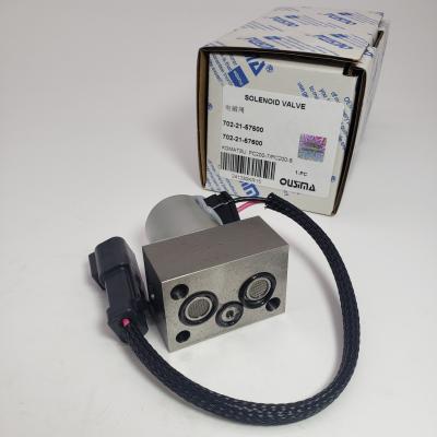 China Solenoid Valve 702-21-57500 702-21-57600 For KOMATSU PC300-8 PC350-8 PC400-8 PC450-8 for sale